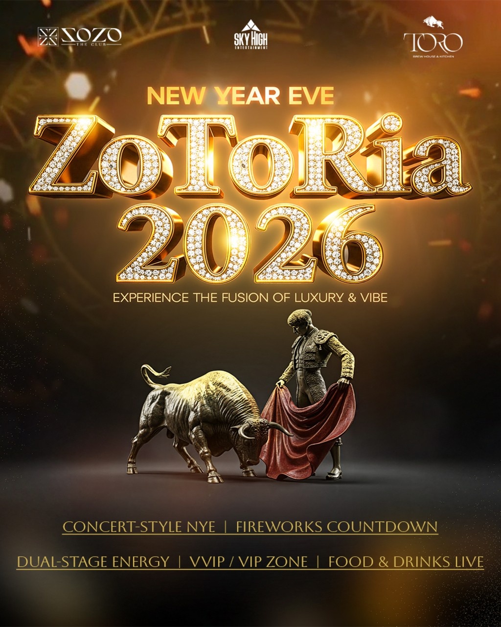 ZoToRia 2026 – High-Energy New Year’s Eve Celebration! | Toro Brew ...